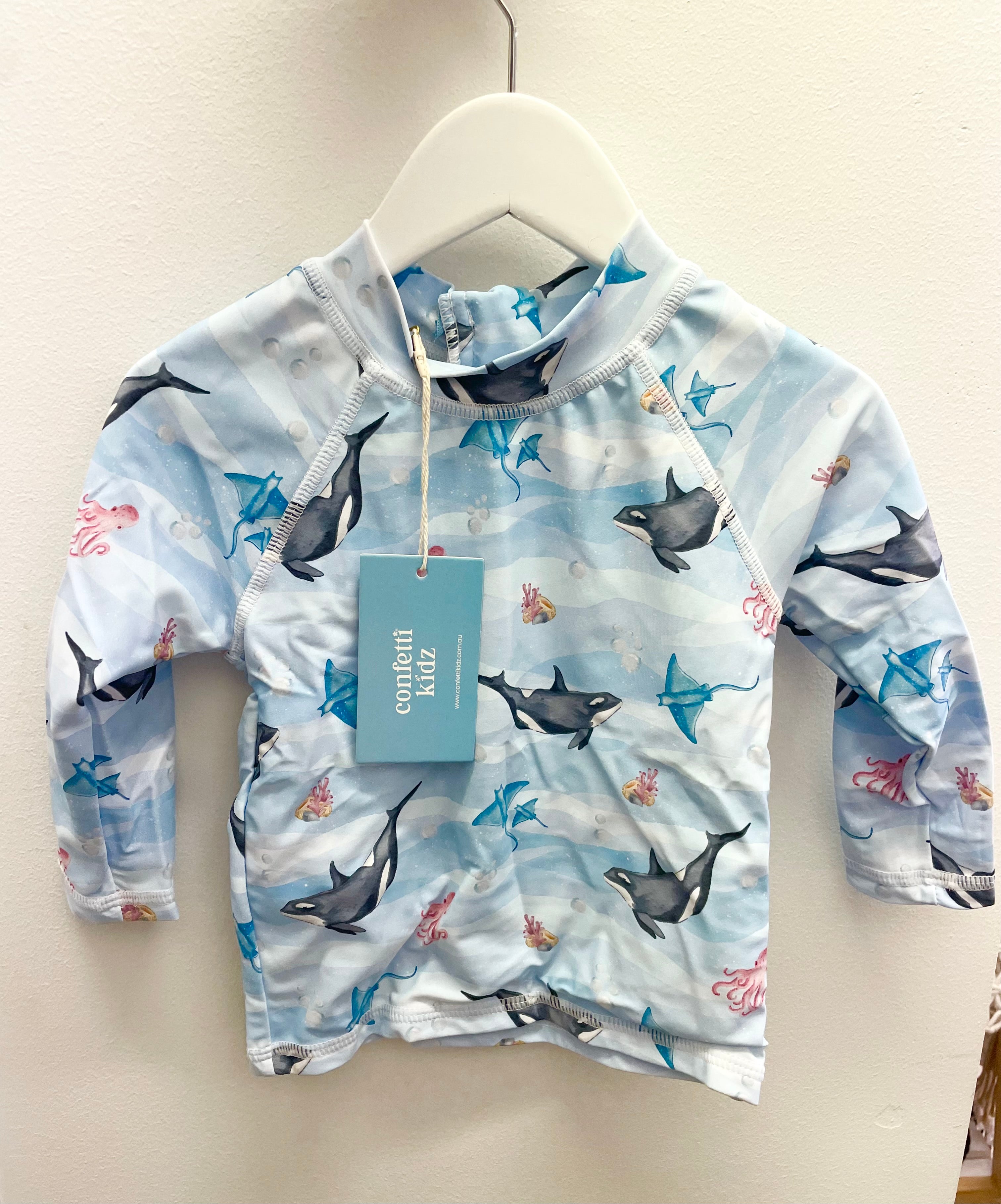 Ocean Safari Swim Rashie LS – Wandering Tide